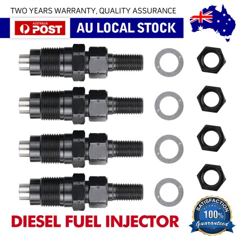 DIESEL FUEL INJECTOR SET suits FOR MITSUBISHI PAJERO TRITON 2.5 4D56 ...