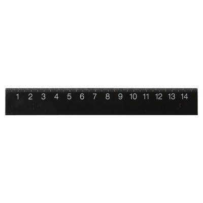 MUJI MoMA JAPAN ABS resin ruler indicating on both faces #scale 15 cm ...
