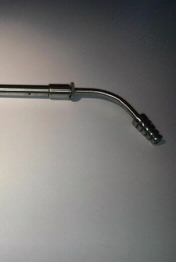 Veterinary Poole Suction Tube 7.5" : Size 23 French curved,8mm surgical ...