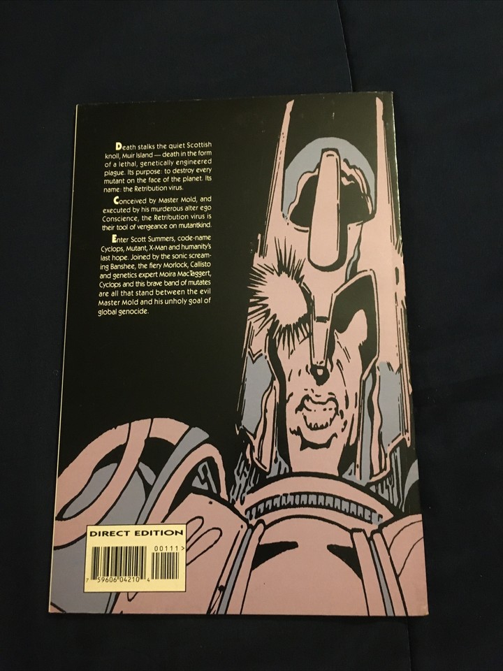 Cyclops Retribution TPB #1 Reprints Marvel Comics Presents #17-24 ...