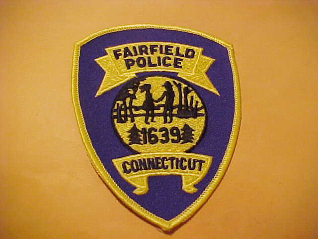 FAIRFIELD CONNECTICUT POLICE PATCH SHOULDER SIZE UNUSED TYPE 2 | eBay