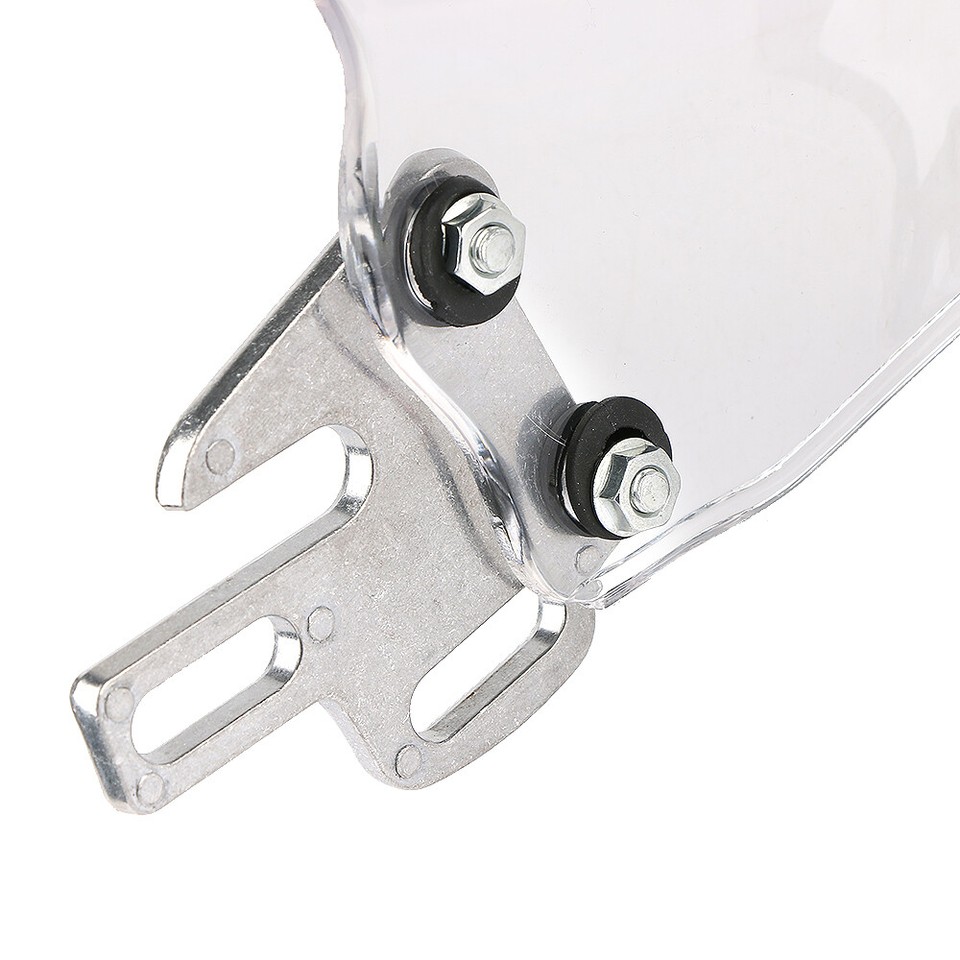 Universal Motorcycle Fly Screen Windscreen Motorbike screen Windshield ...