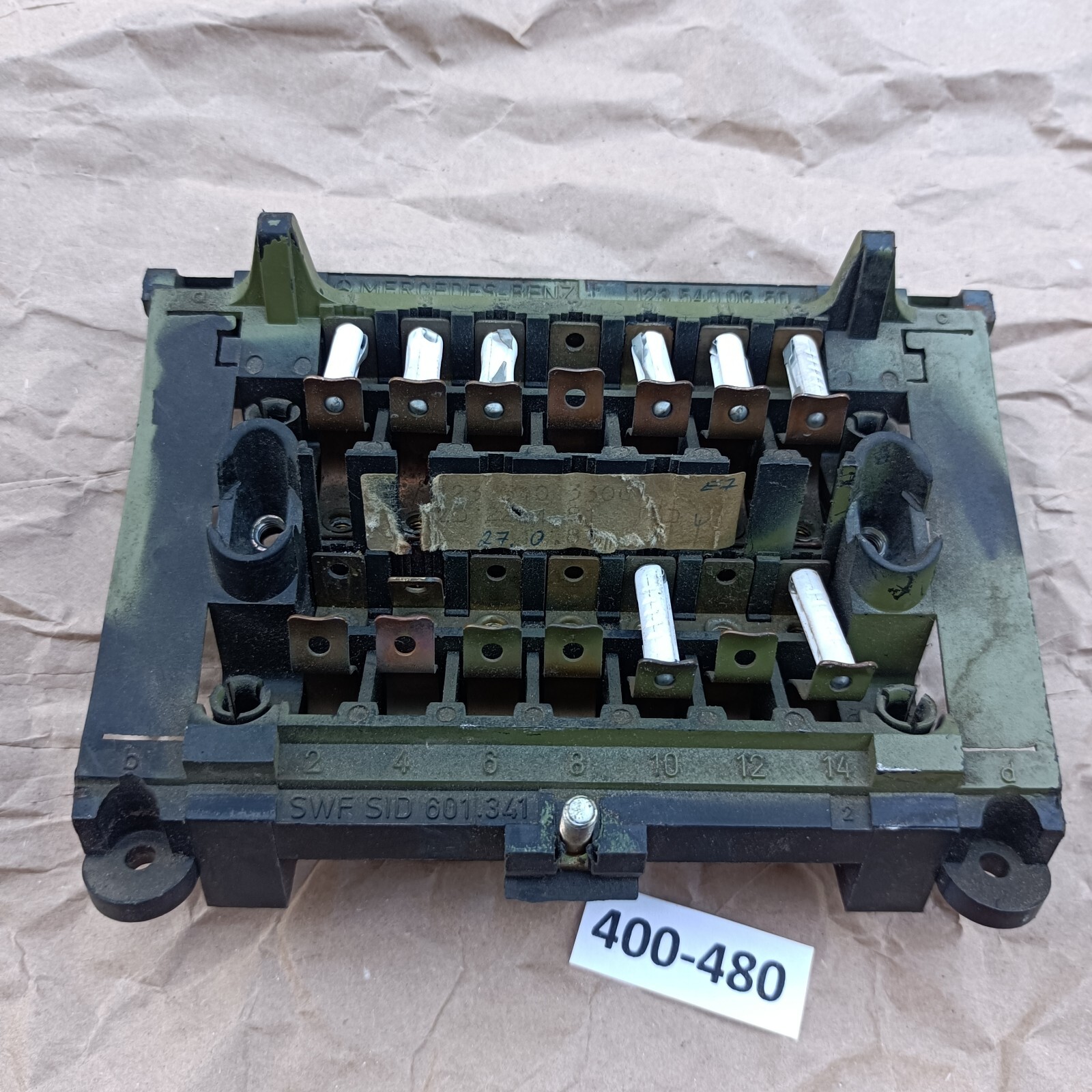 Mercedes W123 fuse box USED 200D 240D 300D 230E 280E | eBay