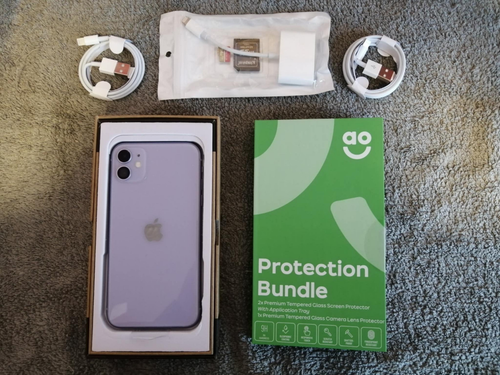 Apple iPhone 11 -64GB-NEW Unlocked Smartphone BOXED pristine PURPLE ...