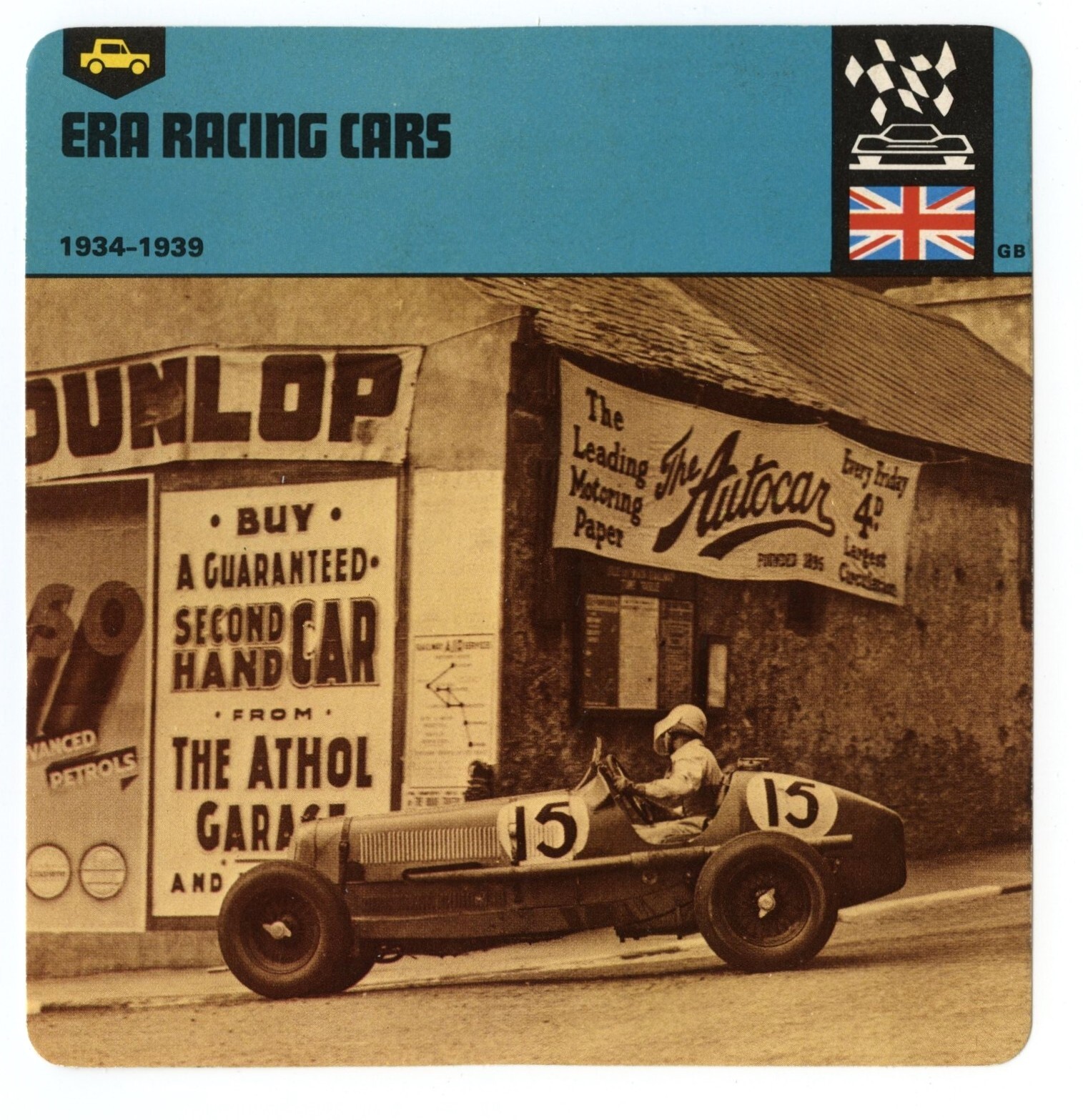 Era Racing Cars - Racing Competition Edito Service Auto Rally Card | eBay