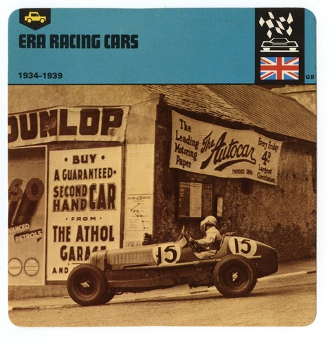 Era Racing Cars - Racing Competition Edito Service Auto Rally Card | eBay