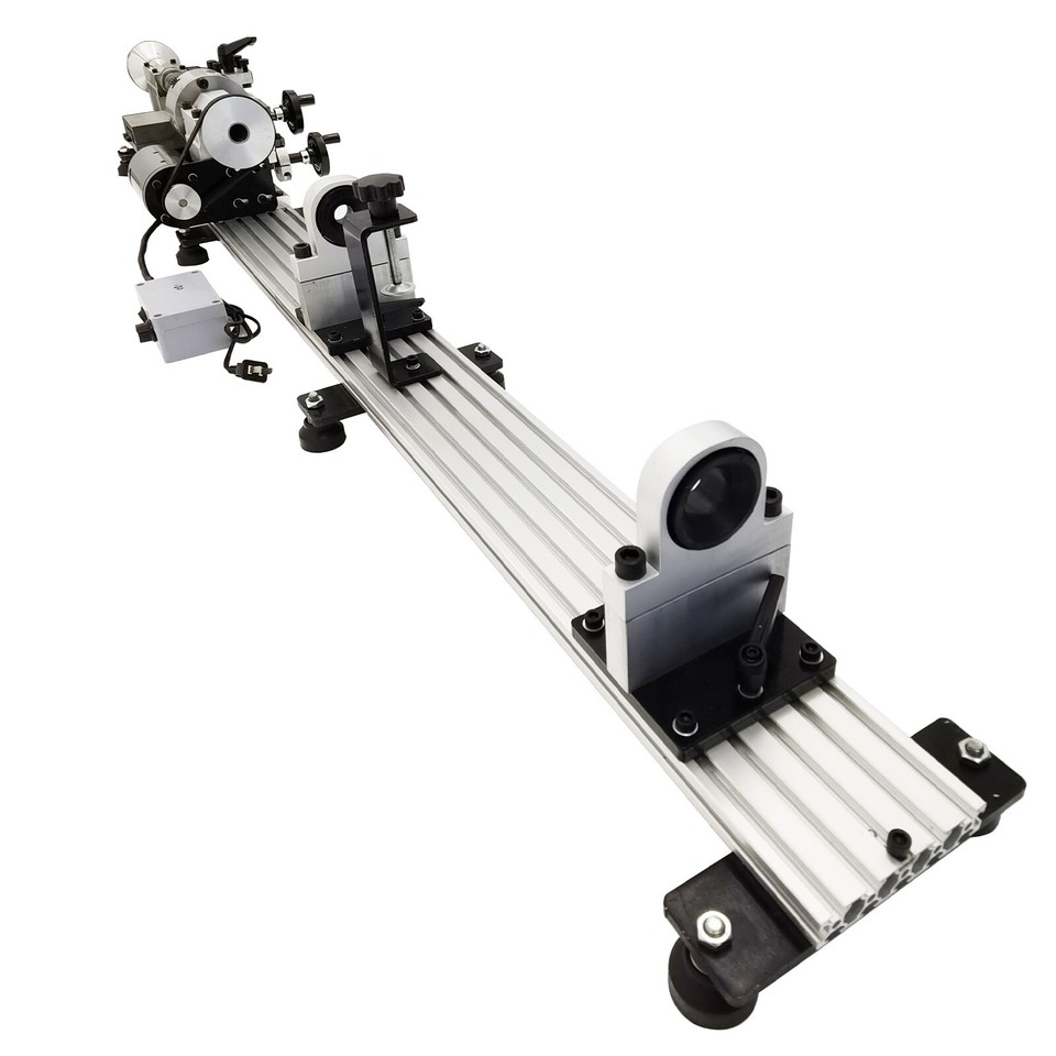 110V 450W Single Chuck Billiard Cue Repair Lathe Brass Hoop Open Wire ...