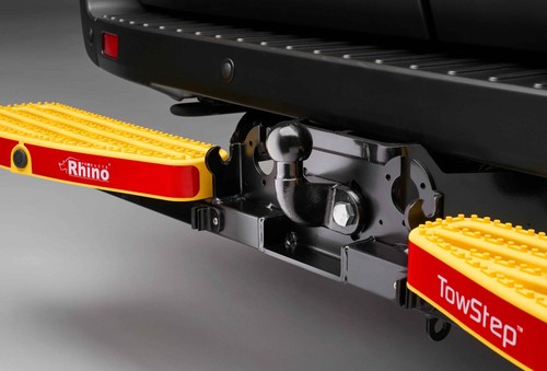 Ford Transit Rear Access Step MK8 Rhino TOW STEP Yellow Tow Bar Step No ...