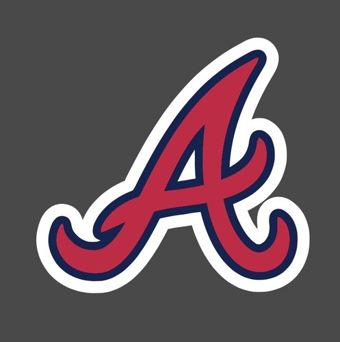 Atlanta Braves MLB Major League Baseball Vinyl Die Cut Car Decal ...