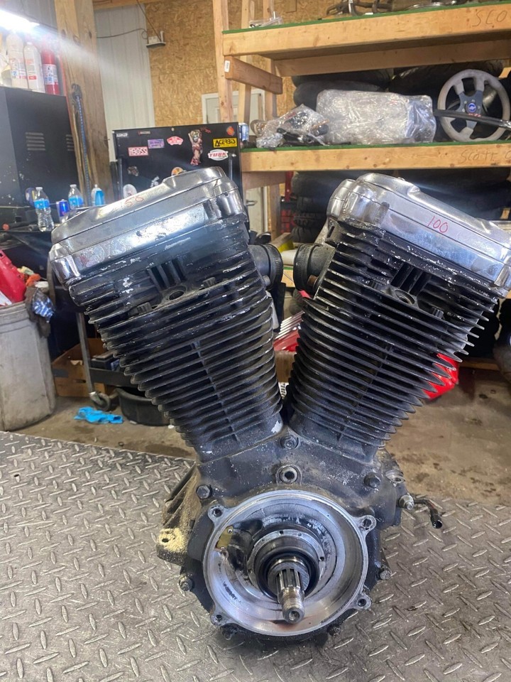 89 Harley Davidson FXSTS Springer Softail engine motor | eBay