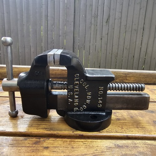 Vintage Columbian No 143 Bench Vise Restored | eBay