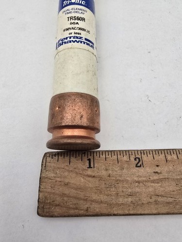 2PC Ferraz Shawmut TRS40R Trionic Fuse 40A 600VAC/300VDC Dual Element ...