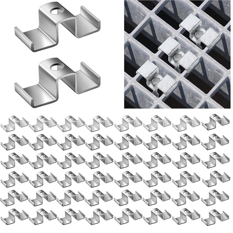 Grating Fastener Metal Grating Clips Enhanced Safety Installation ...