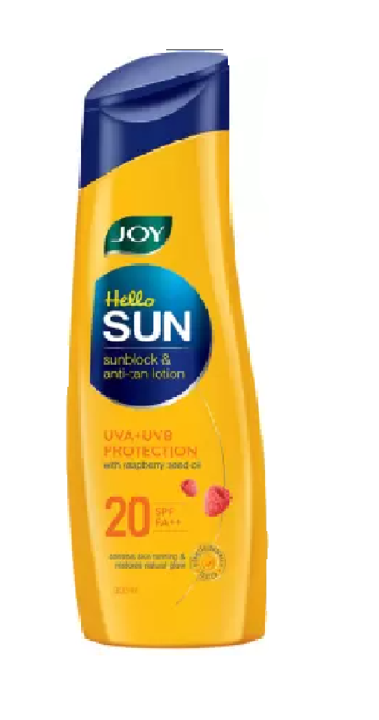 Joy Hello Sun Sunblock & Anti-Tan Lotion Sunscreen SPF 20 PA 40ml | eBay