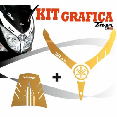 Kit Autocollants Graphiques T Max TMAX 08/11 Stickers T-MAX 500 Scudo ...
