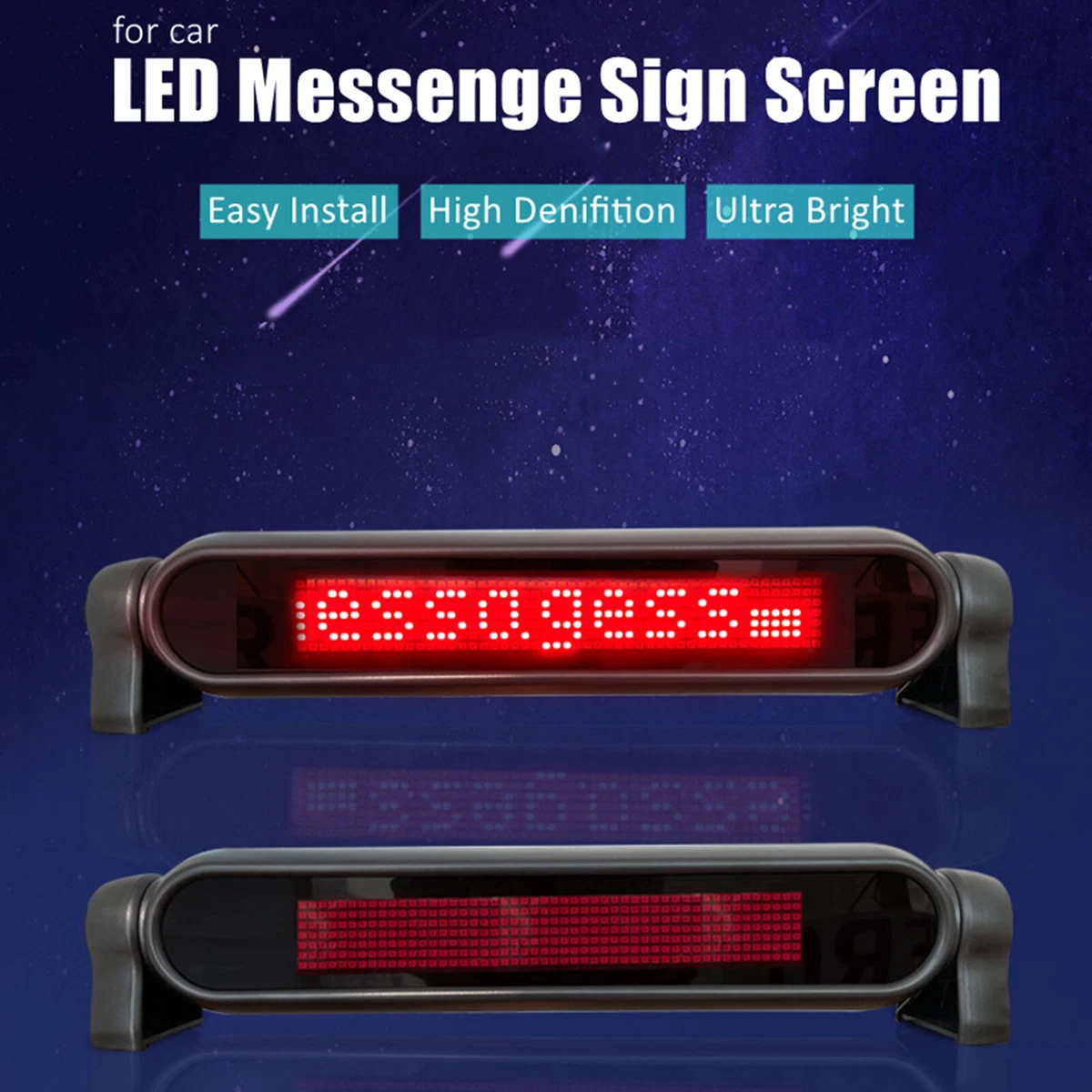 Moving Led Display Circuit