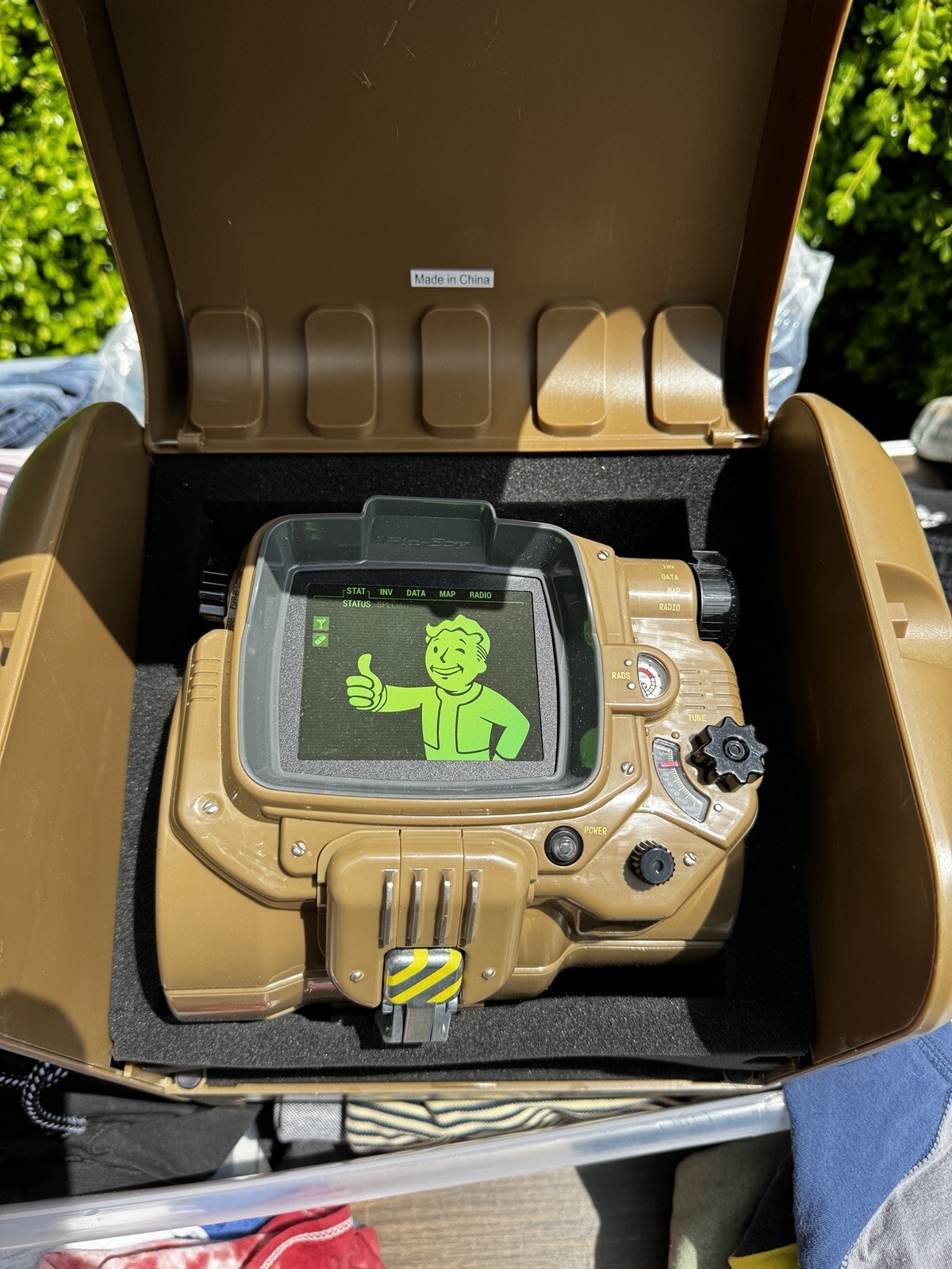 Pip-Boy Model 3000 Mk IV Display Model-No Game-From Fallout 4 Pip-Boy ...