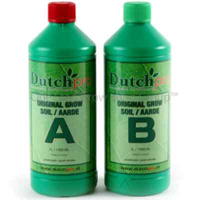 Dutch Pro Soil Grow 1 Litre 1L A+B Veg Plant Feed Nutrients Hydroponics ...