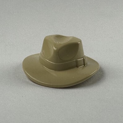 LEGO Tan Fedora Hat Minifigure Fedora Hat Wide Brim Outback Style ...