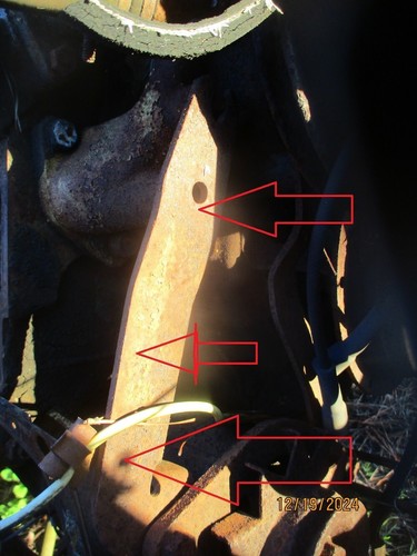 58 EDSEL 361 SET MOUNTING BRACKETS FOR GENERATOR 1958 FORD MERCURY 352 ...