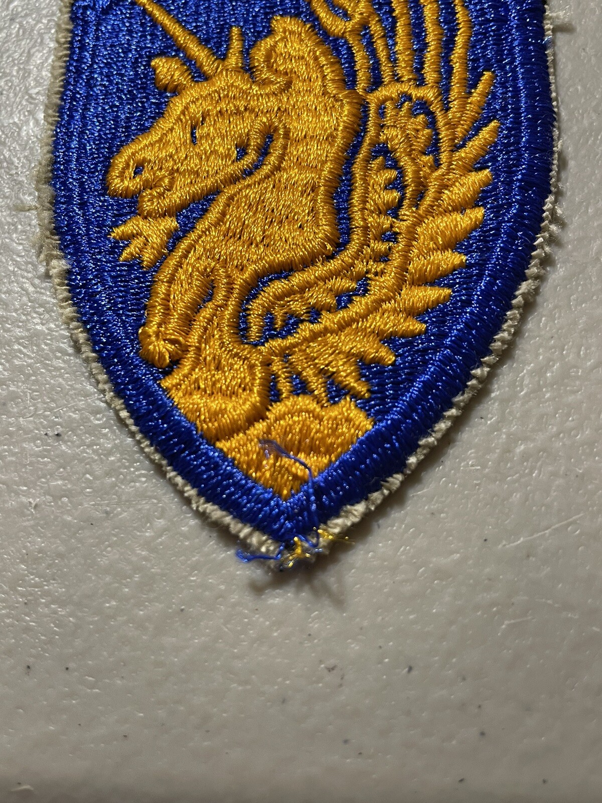 WW2 US Army 13th Airborne Division Dress W/Tab Cut-Edge Patch #092824 ...