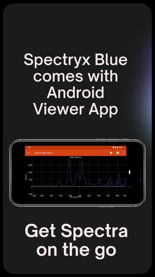SPECTRYX BLUE Smart Handheld Spectrometer Light Measurement Tool | eBay