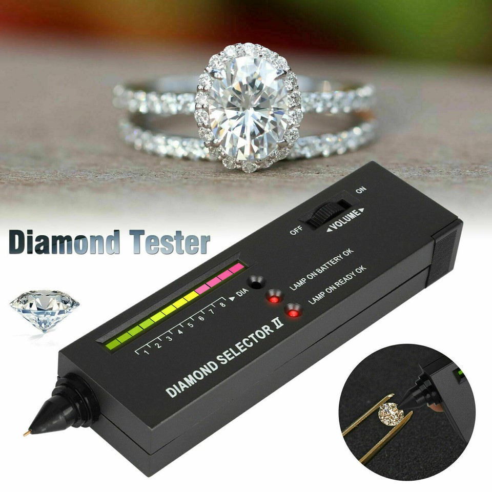 Diamond Tester Gold Silver Selector Gemstone Testing Kit Digital ...