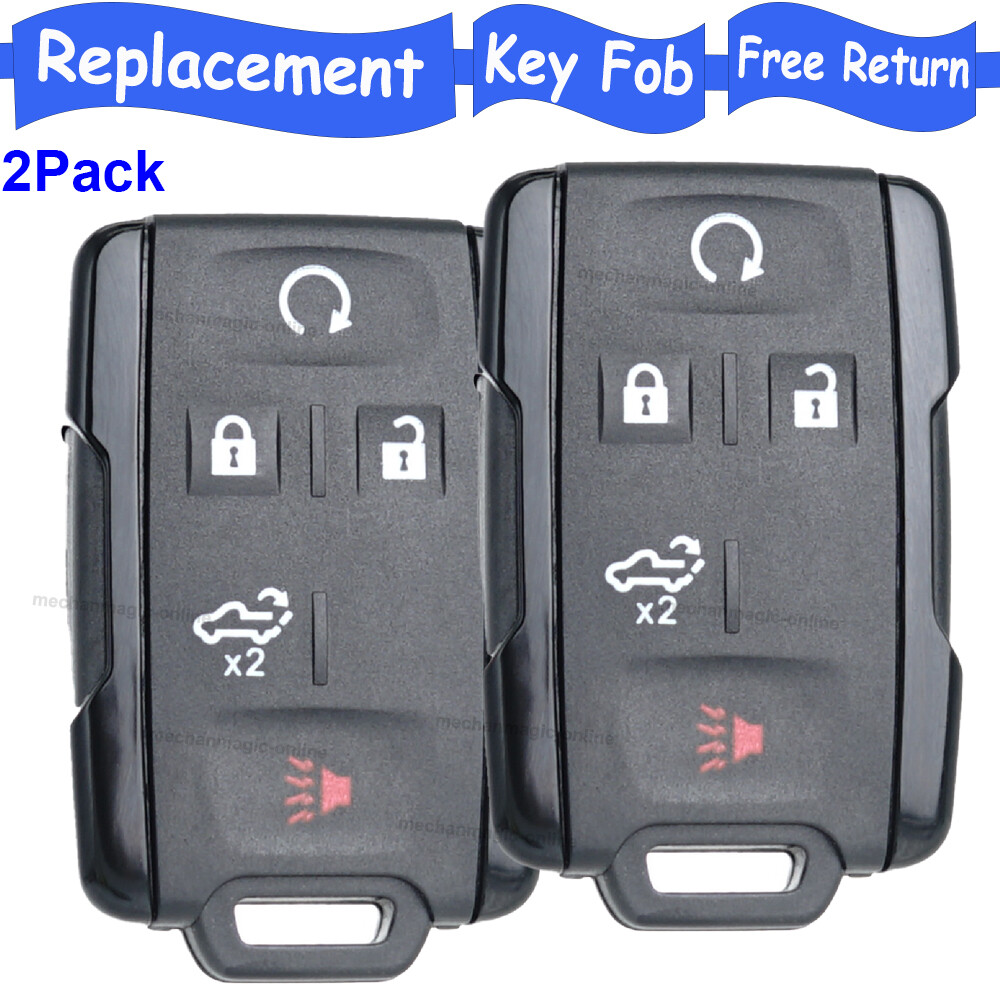 2 For 2019 2020 2021 chevy Silverado 1500 2500HD 3500HD Remote Car Key ...