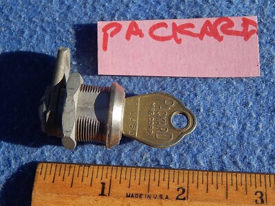 1940s Packard Coin Box or BUTLER wall box Lock & Key 5/8 inch - Bell 1P ...