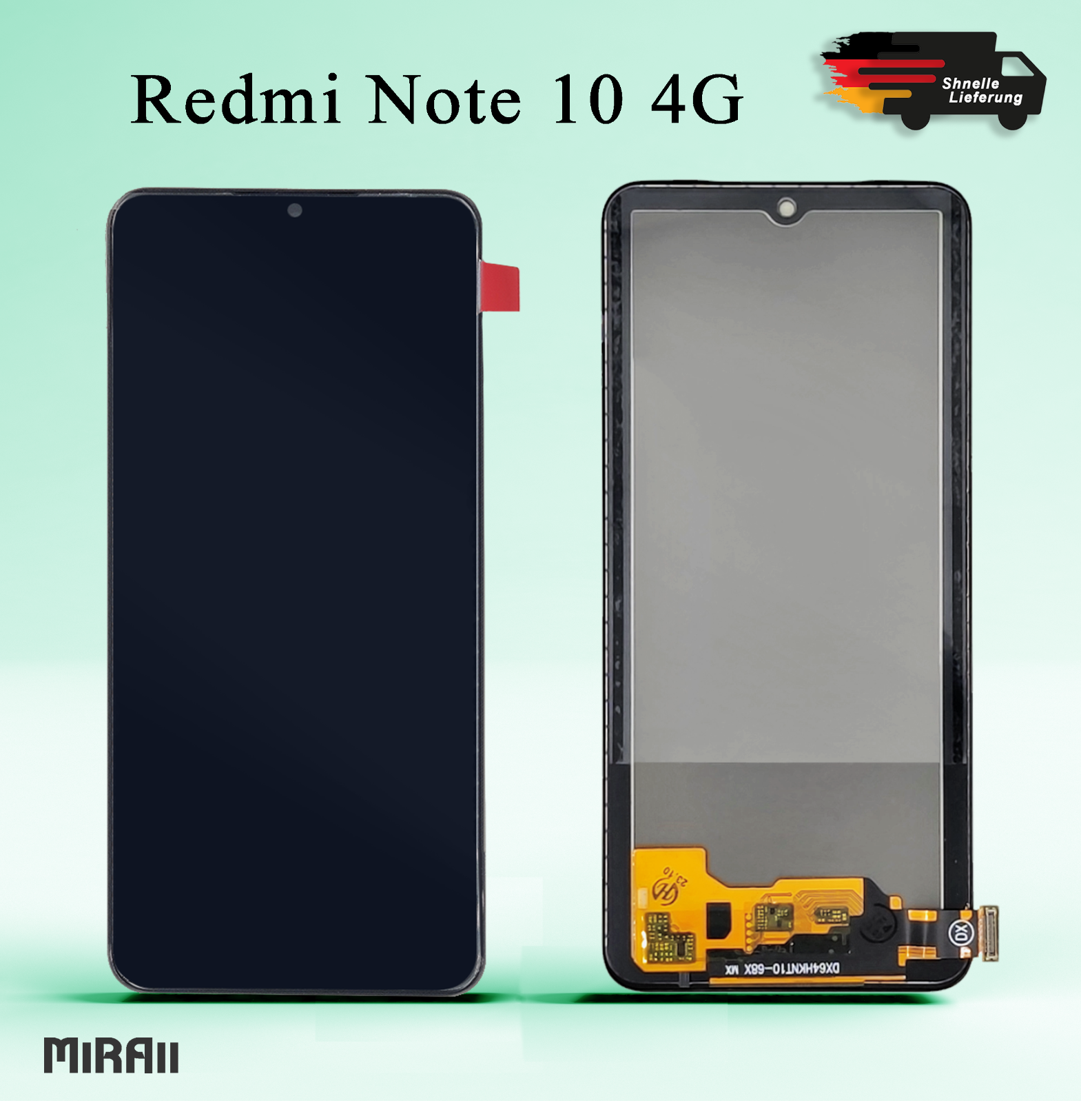 Xiaomi Redmi Note 10 4G/Note 10s Display LCD Touchscreen Bildschirm ...