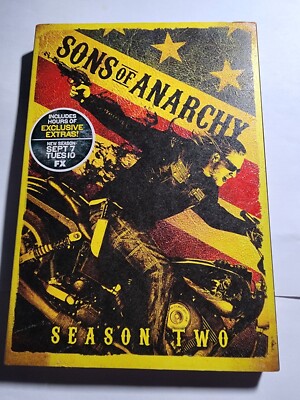 Sons of Anarchy Season 2 (TV SERIES) (DVD 4-Disc Set) New Factory Sealed D2 | eBay
