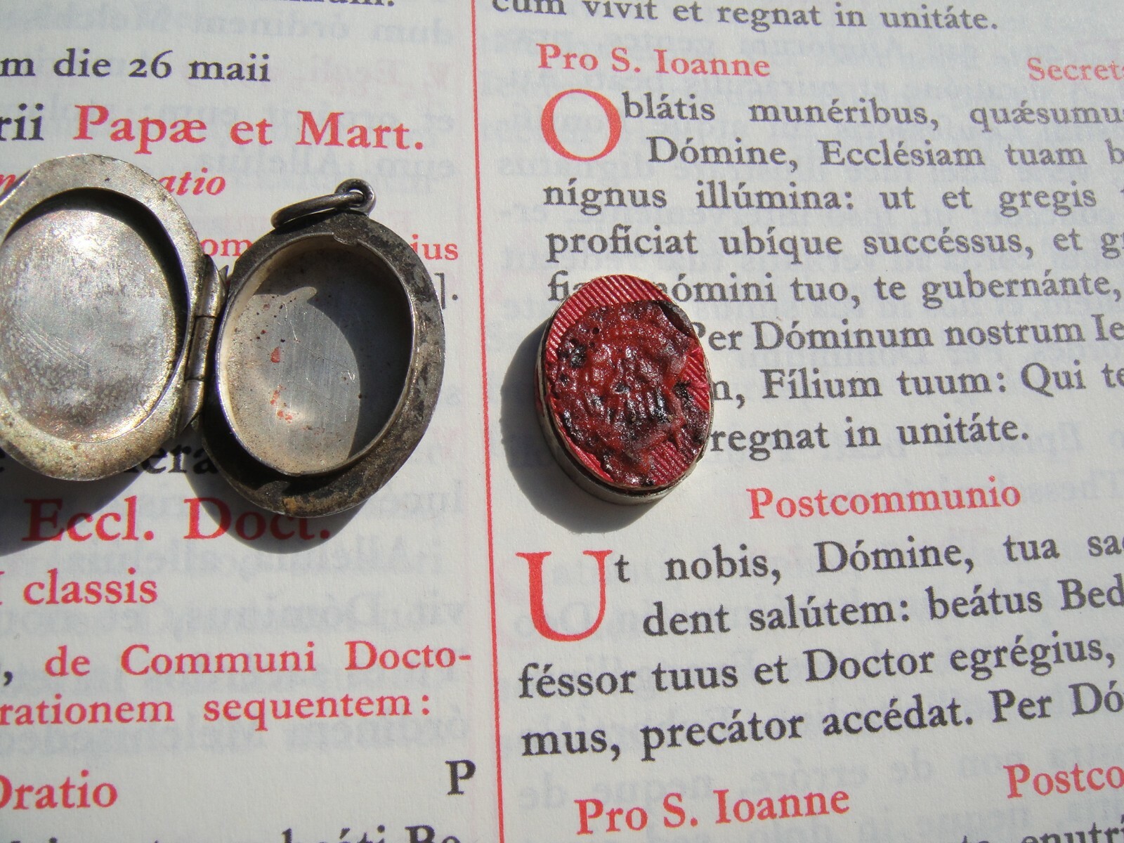 Christian reliquary 1600s 1st class relic St. Catherine of Alexandria ...