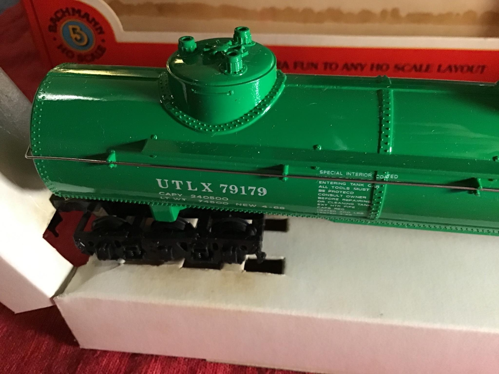 BACHMANN HO-SCALE 62’ BASF WYANDOTTE TRIPLE DOME TANK CAR L@@K!!! | eBay