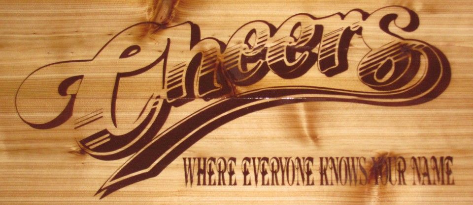 New Cheers Pool Table Light - Poker Bar Pub Billiards Poker Wood Rustic ...