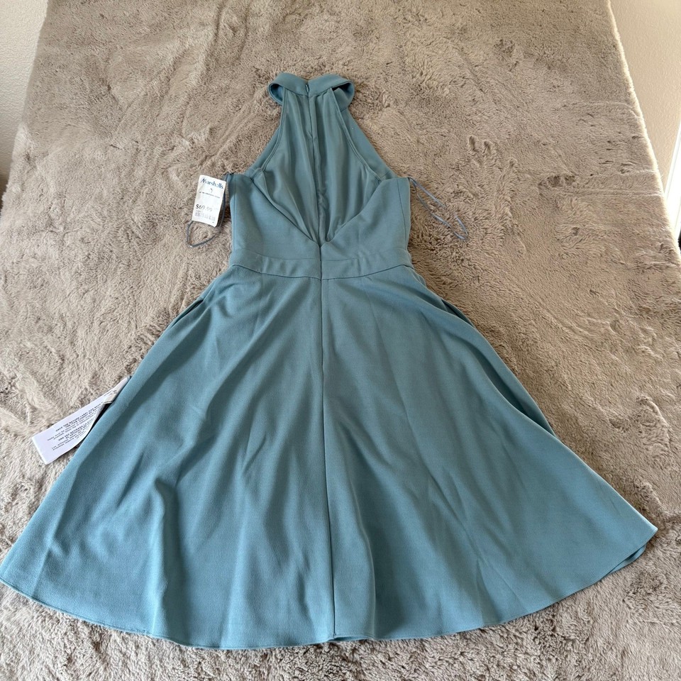 NWT Dress The Population Halter Neck Paulina Fit & Flare Cocktail Party ...