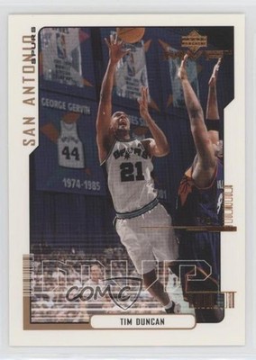 2000-01 Upper Deck MVP Tim Duncan #152 HOF | eBay