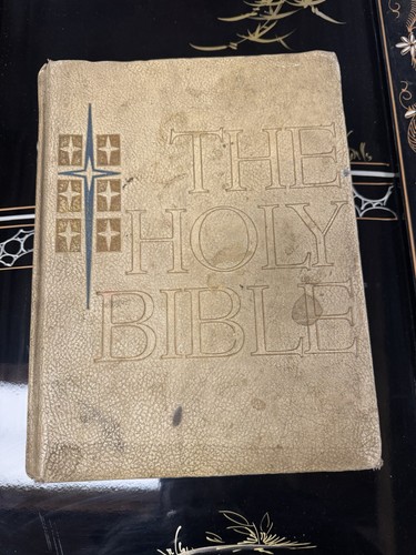 HOLY BIBLE 1960 Good Counsel Publishing KJV New & Old Test LARGE Family ...