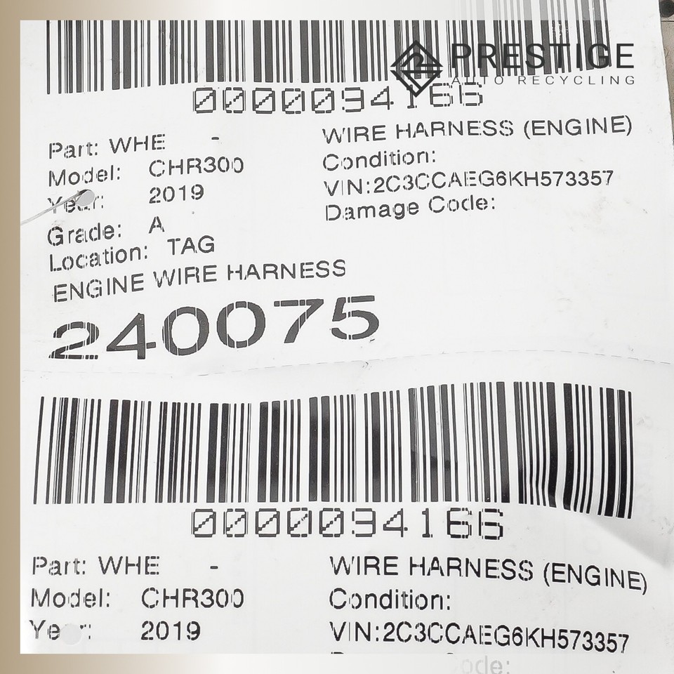 2011-2023 CHRYSLER 300 Engine Wire Harness 5148037AM | eBay