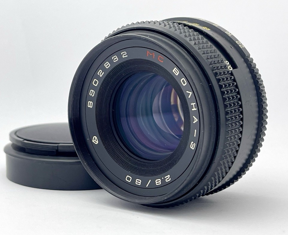 MC Volna-3 f/2.8 80mm Medium Format Lens Pentacon Six Mount Zeiss ...