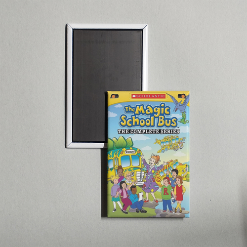The Magic School Bus Mini TV Show Poster Fridge Locker Magnet | eBay