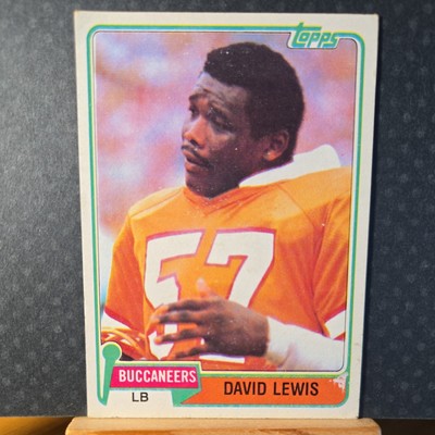 1981 Topps #341 David Lewis Buccaneers | eBay