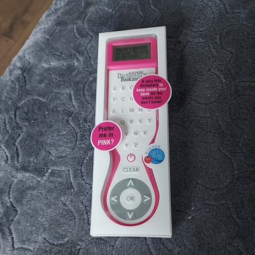 Collins Electronic English Dictionary Bookmark in PINK New & Sealed ...