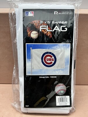 Chicago MLB Cubs MLB 3X5 Indoor Outdoor Banner Flag with grommets for ...
