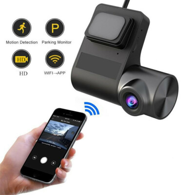 Hidden Car DVR Dash Cam WIFI Driving Recorder Camera Night vision Loop ...