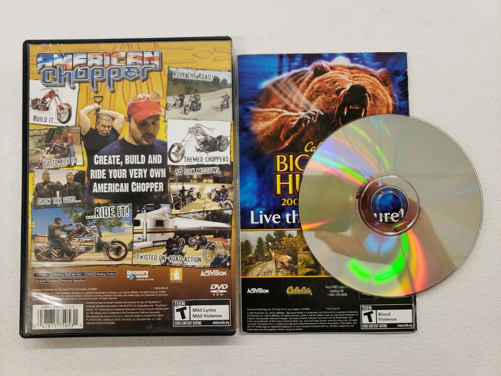 American Chopper-PS2-PlayStation 2 Game, Tested! Works! Complete! FREE ...
