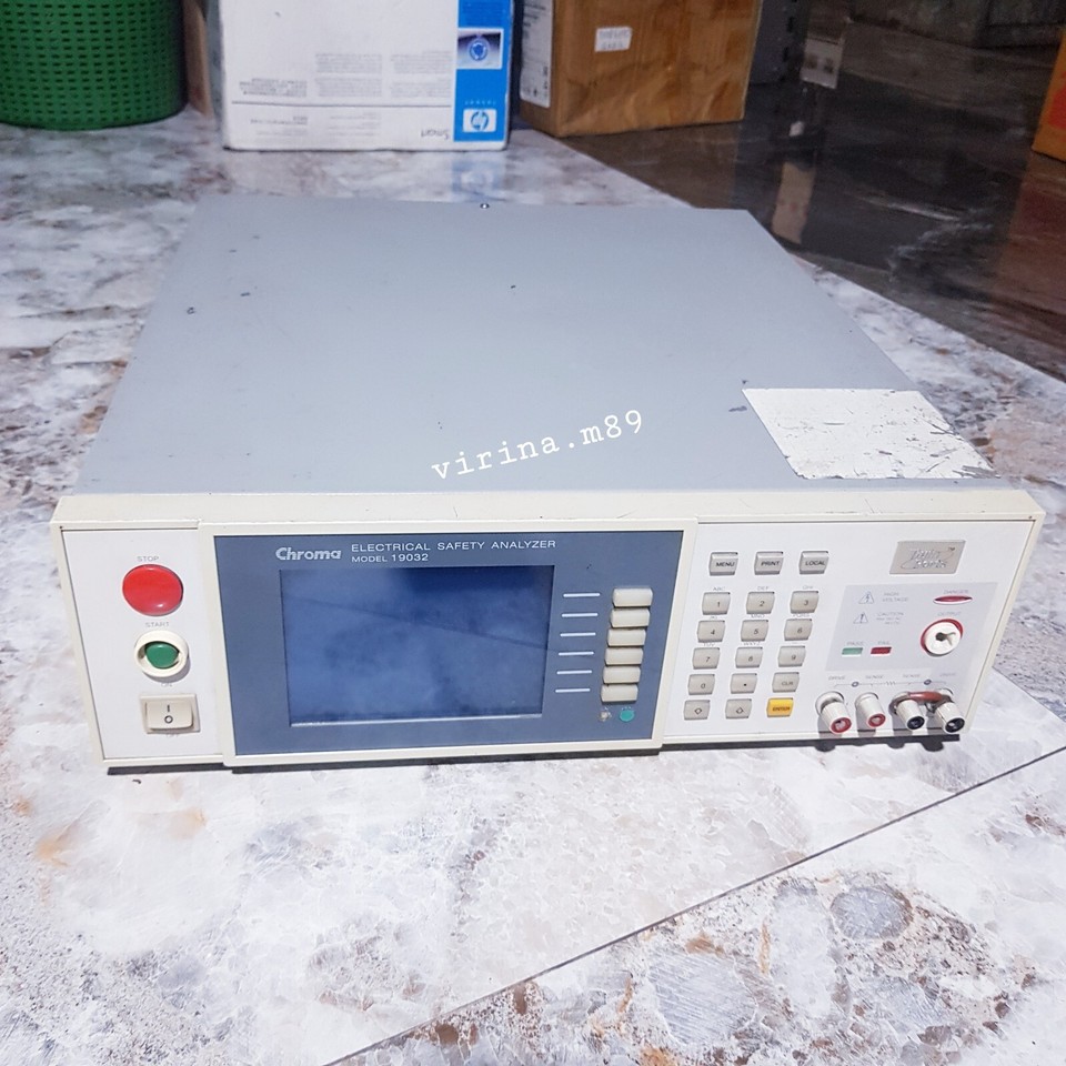 Chroma 19032 Electrical Safety Analyzer - No Shipping Costs Free ...