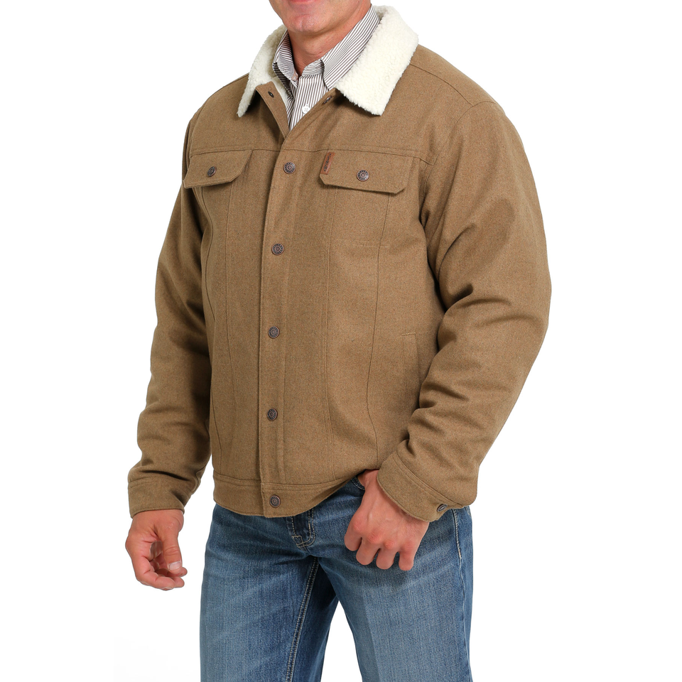 Cinch Men's Brown Conceal Carry Trucker Jacket MWJ1074007 | eBay