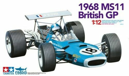 TAMIYA EBBRO 1:12 KIT AUTO F-1 MATRA MS11 BRITISH GP 1968 ART 13001 | eBay