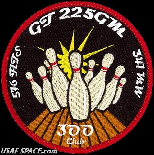 USAF 576th FLIGHT TEST SQ - MM-III - GLORY TRIP 225 GM - 300 CLUB ...