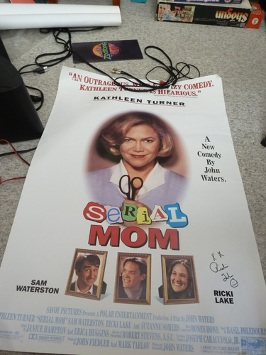 Ricki Lake signed Serial Mom poster Autograph | eBay